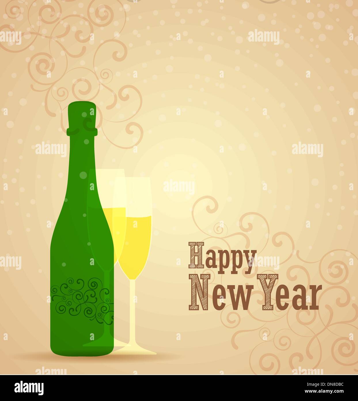 Happy new year Stock Vector Image & Art - Alamy