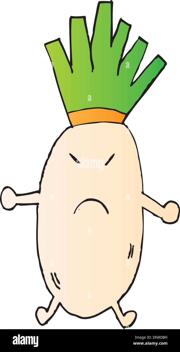 Summer root vegetable Stock Vector Images - Alamy