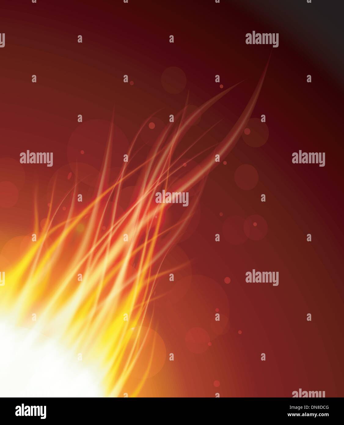 Fire glow background Stock Vector Image & Art - Alamy