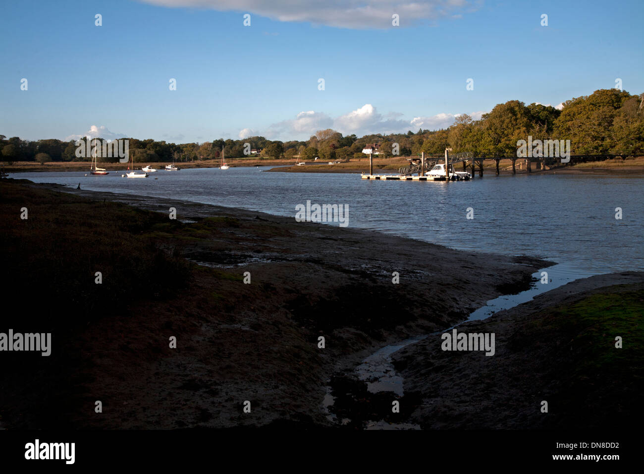 beaulieu river hampshire england Stock Photo - Alamy
