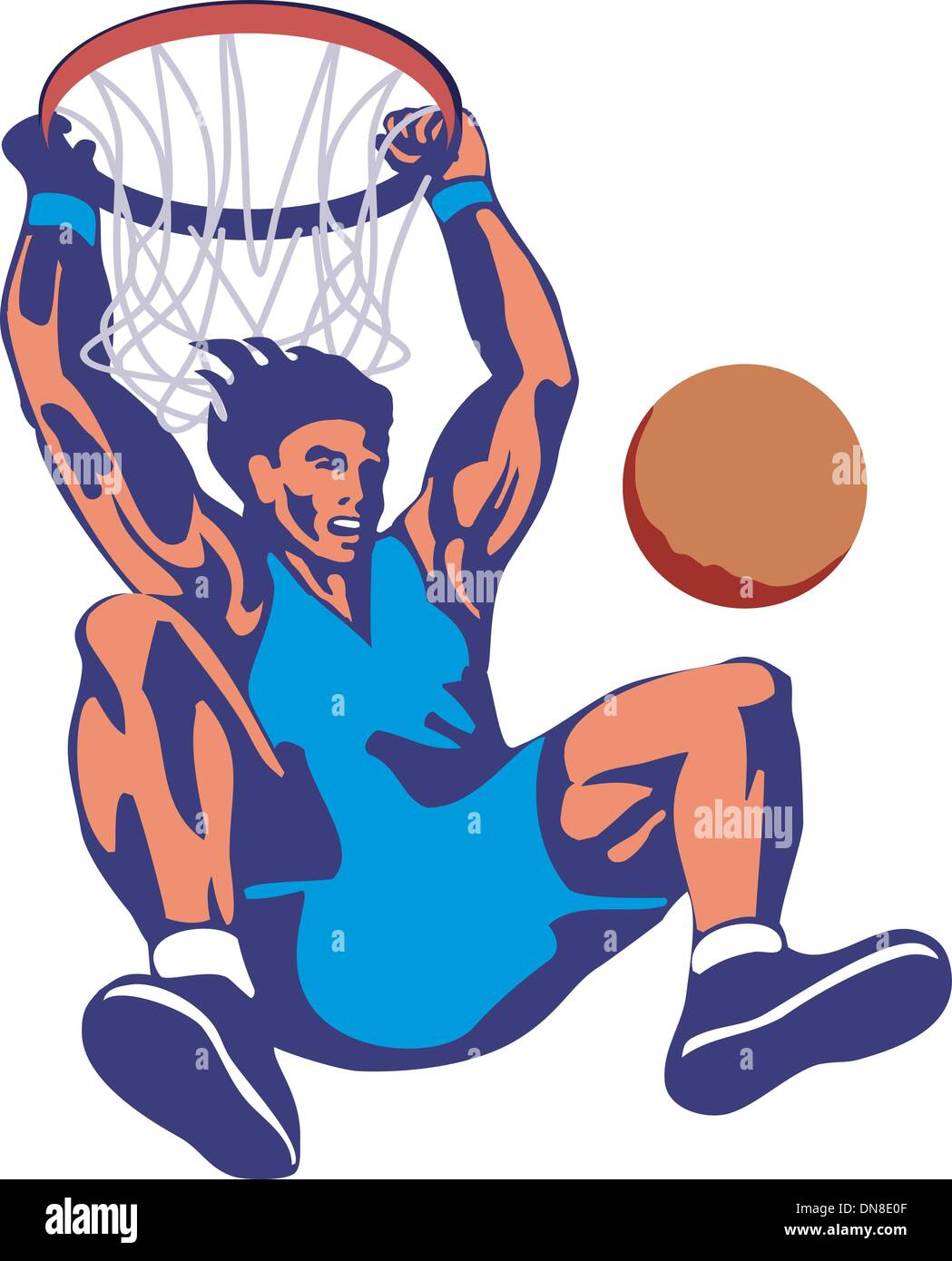 Basketball Cartoon Dunk at Antionette Murphy blog