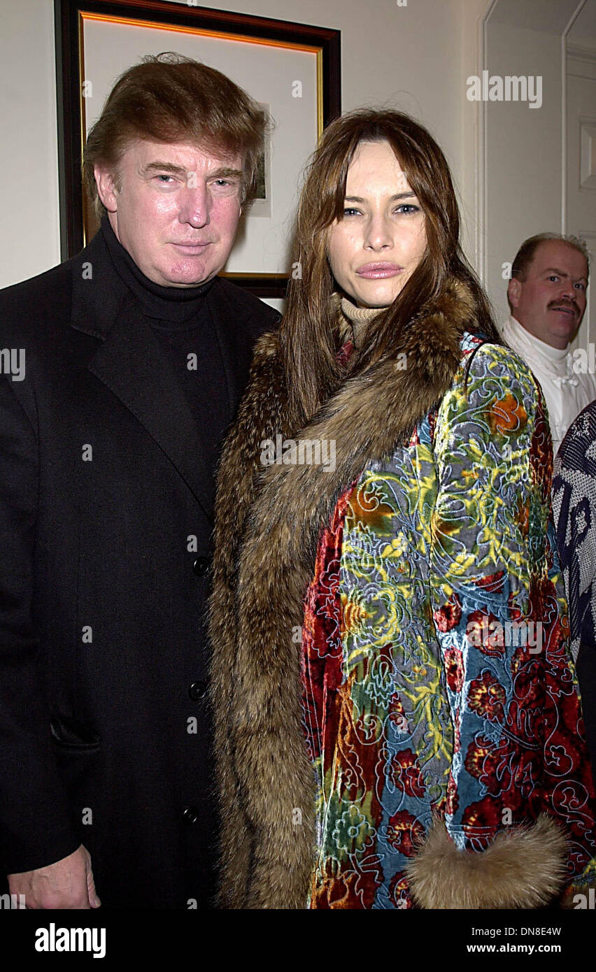 Melania trump 2000 hi-res stock photography and images - Alamy