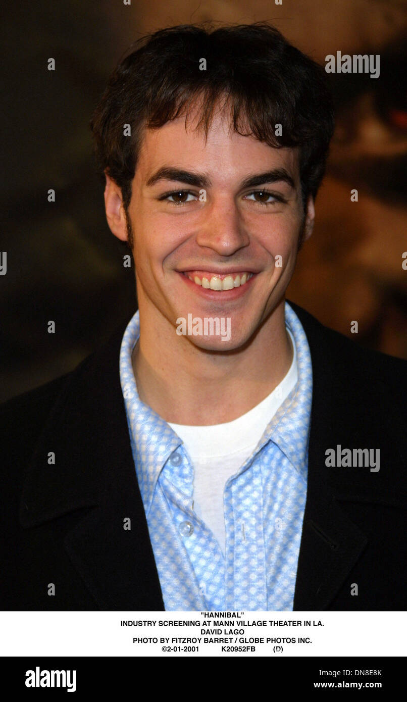 Feb. 1, 2001 - ''HANNIBAL''.INDUSTRY SCREENING AT MANN VILLAGE THEATER ...
