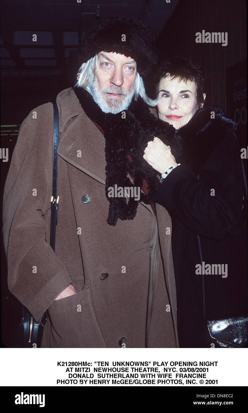 Mar. 8, 2001 - K21280HMc: ''TEN UNKNOWNS'' PLAY OPENING NIGHT.AT MITZI ...