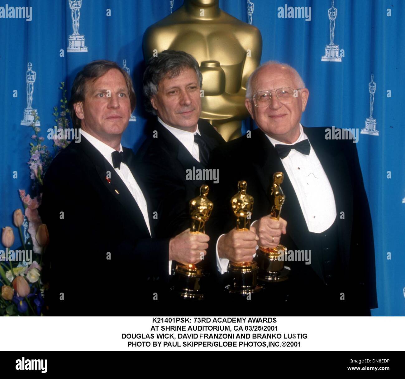 Mar. 25, 2001 - K21401PSK: 73RD ACADEMY AWARDS.AT SHRINE AUDITORIUM, CA ...