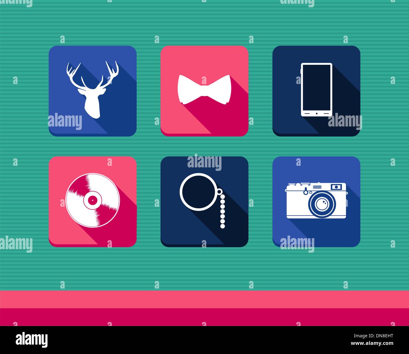 Fashion retro style Stock Vector Images - Alamy