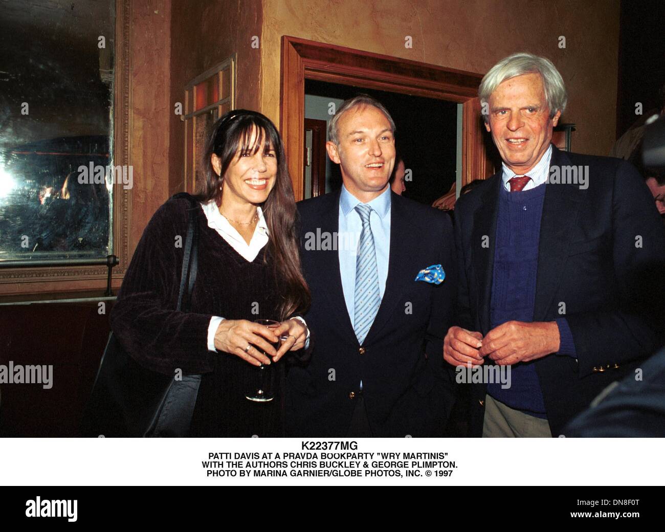 July 9, 2001 - K22377MG.PATTI DAVIS AT A PRAVDA BOOKPARTY ''WRY ...