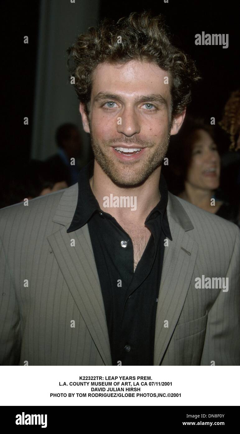 July 11, 2001 - K22322TR: LEAP YEARS PREM..L.A. COUNTY MUSEUM OF ART ...