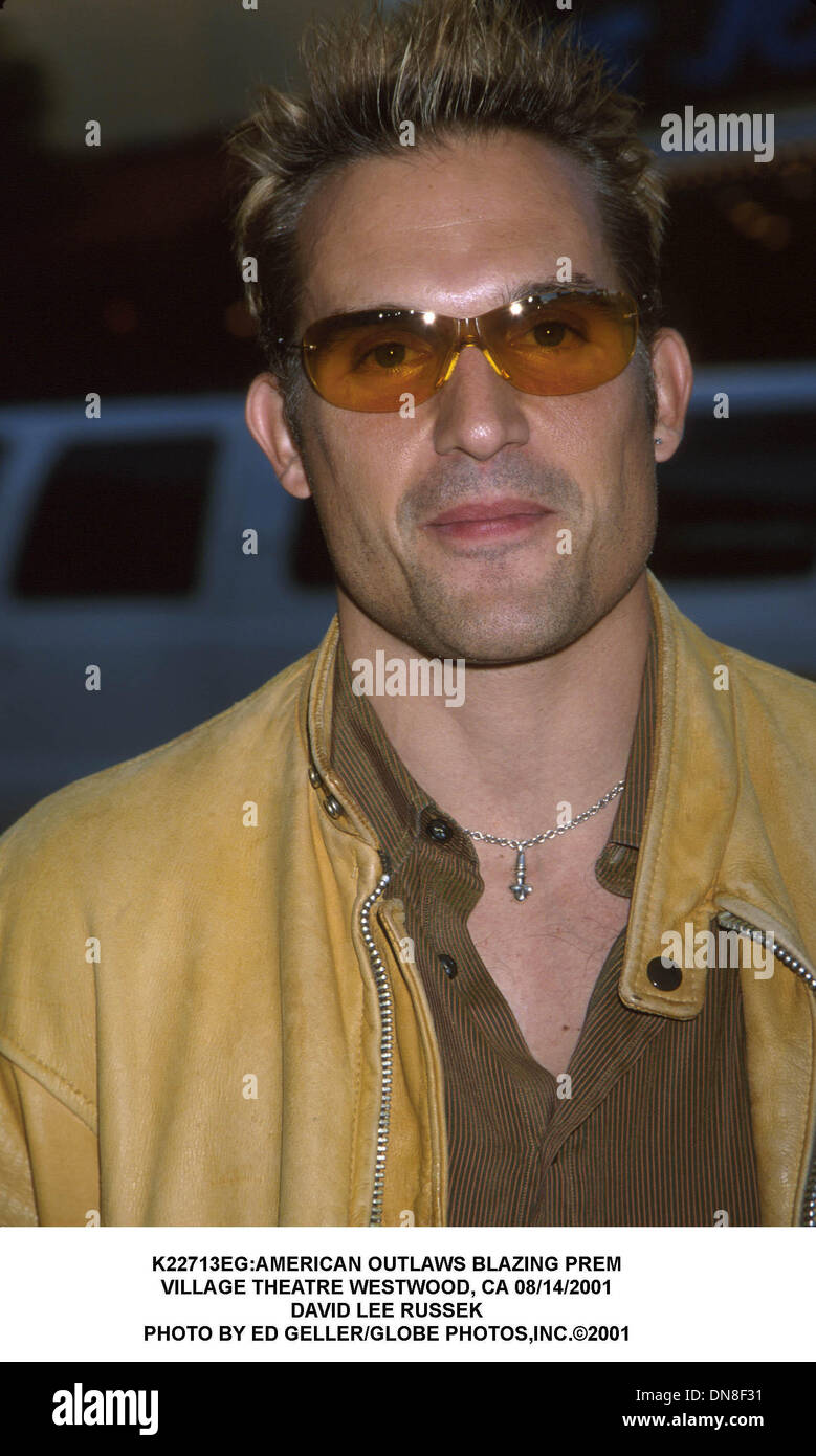 Aug. 15, 2001 - K22713EG:AMERICAN OUTLAWS BLAZING PREM.VILLAGE THEATRE ...