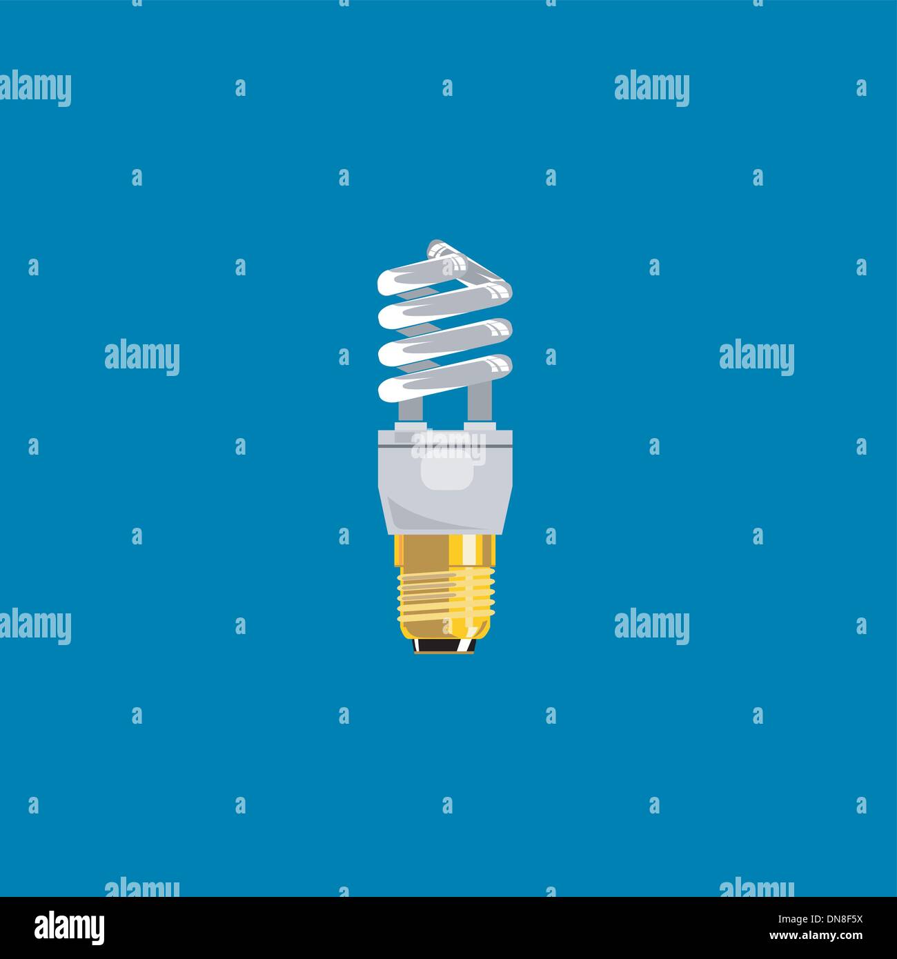 Energy Saver Bulb Stock Vector Image & Art - Alamy