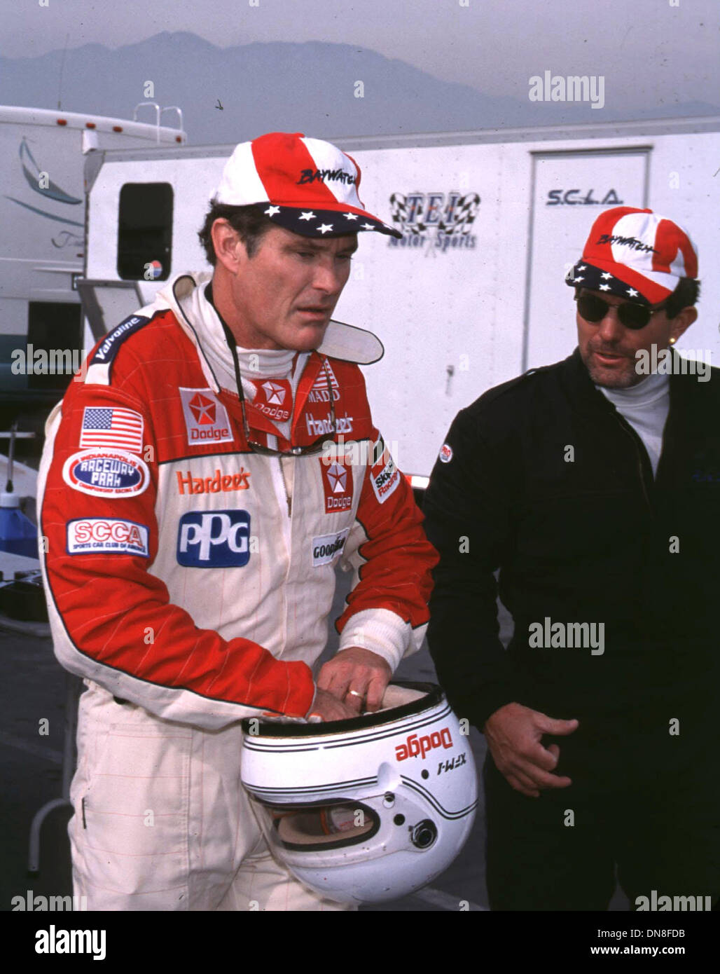 Nov. 19, 2001 - K23423MR: STUNTPLAYER .COM HOSTS CELEBRITY STOCK CAR ...