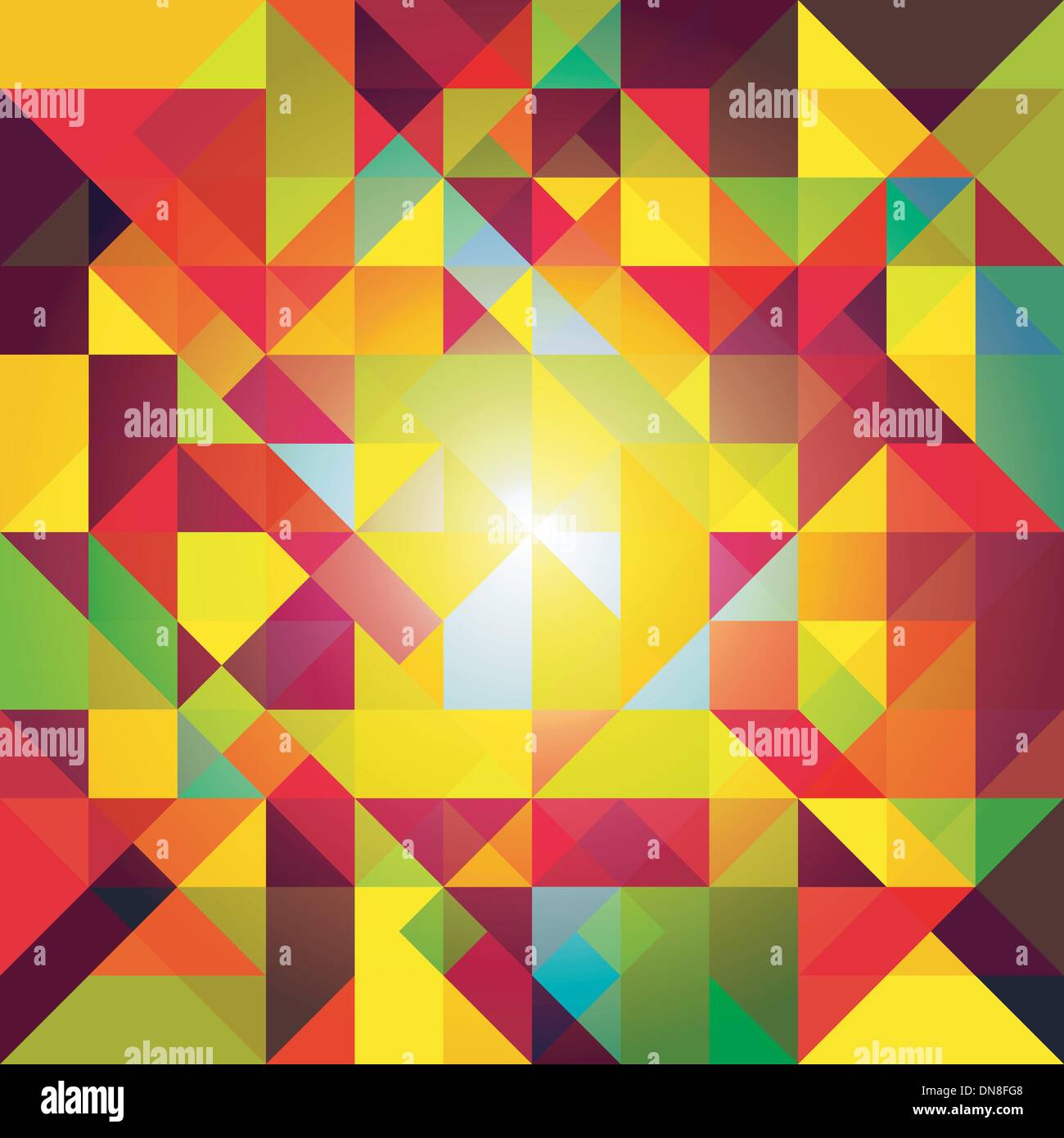 Abstract Colorful Geometric Background Stock Vector Image & Art - Alamy