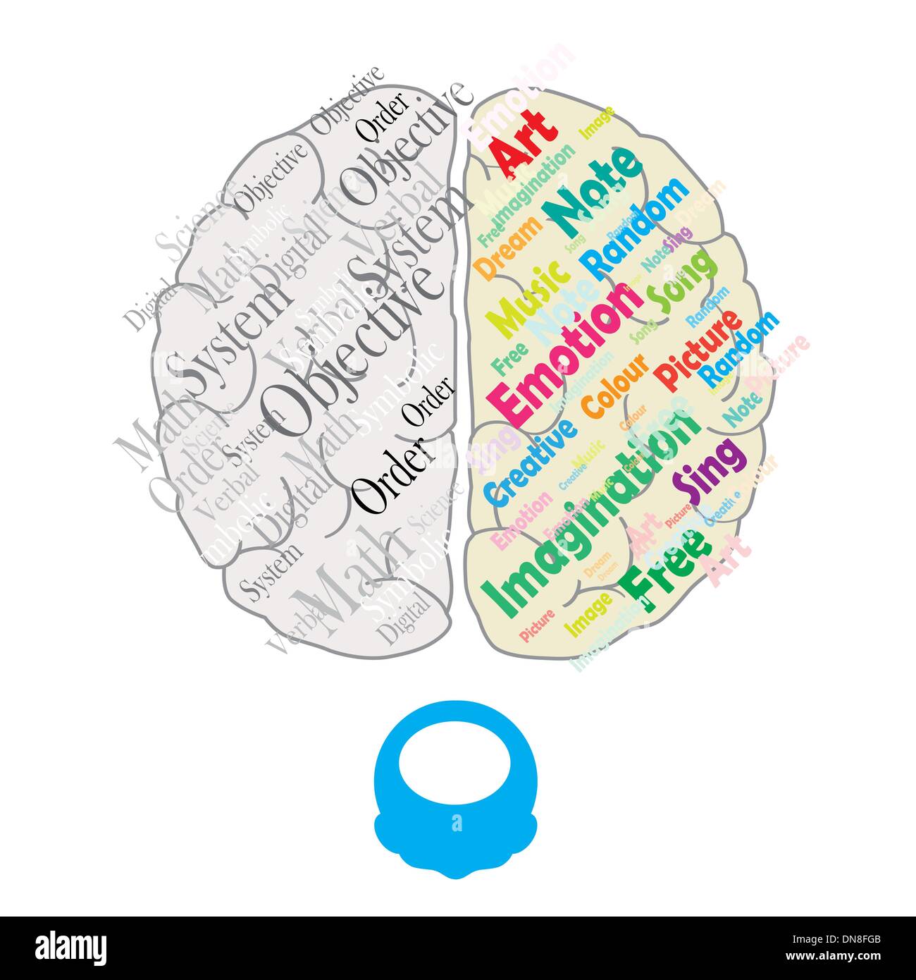 Thinking come up Stock Vector Images - Alamy