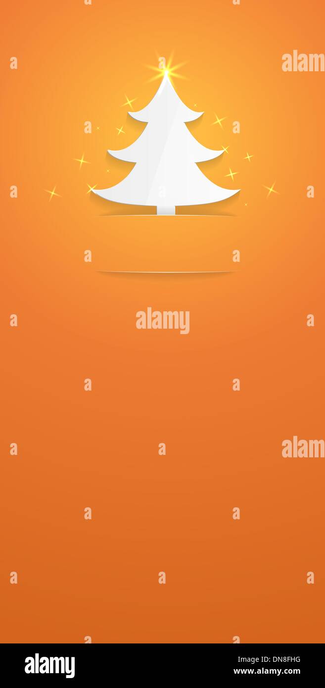 Abstract christmas tree vertical Stock Vector Images - Alamy