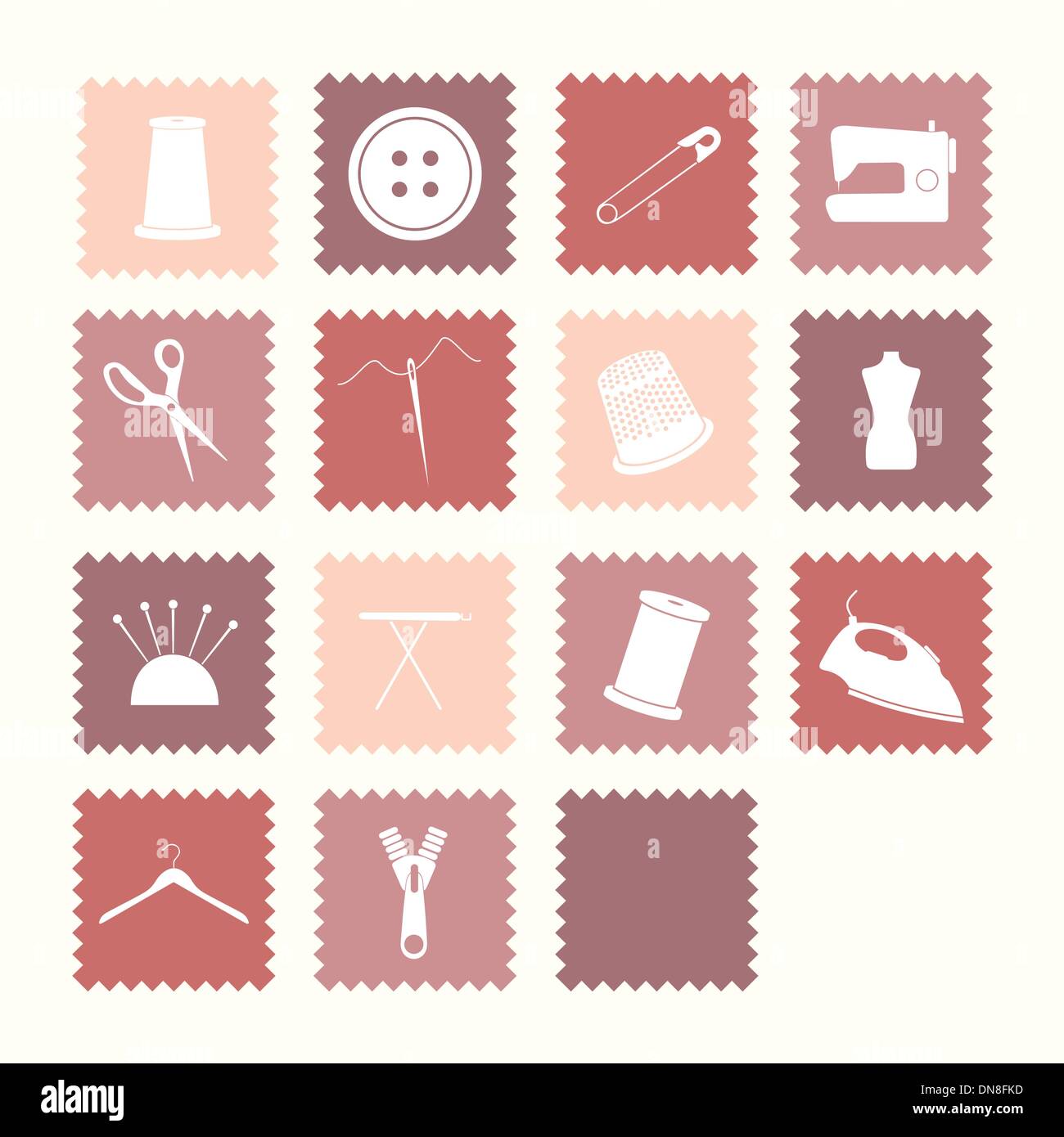 Sewing machine vector vectors hi-res stock photography and images - Alamy