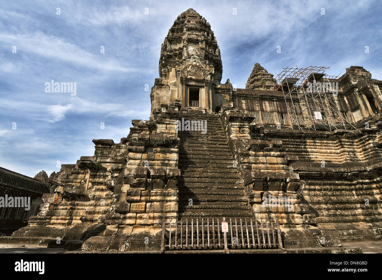 Built around 1190 ad by king jayavarman vii hi-res stock photography ...