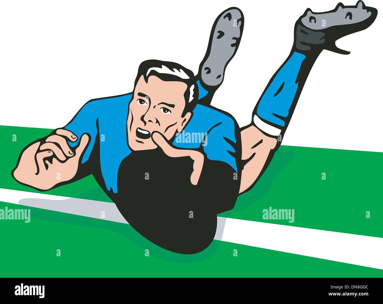 Rugby winger hi-res stock photography and images - Alamy