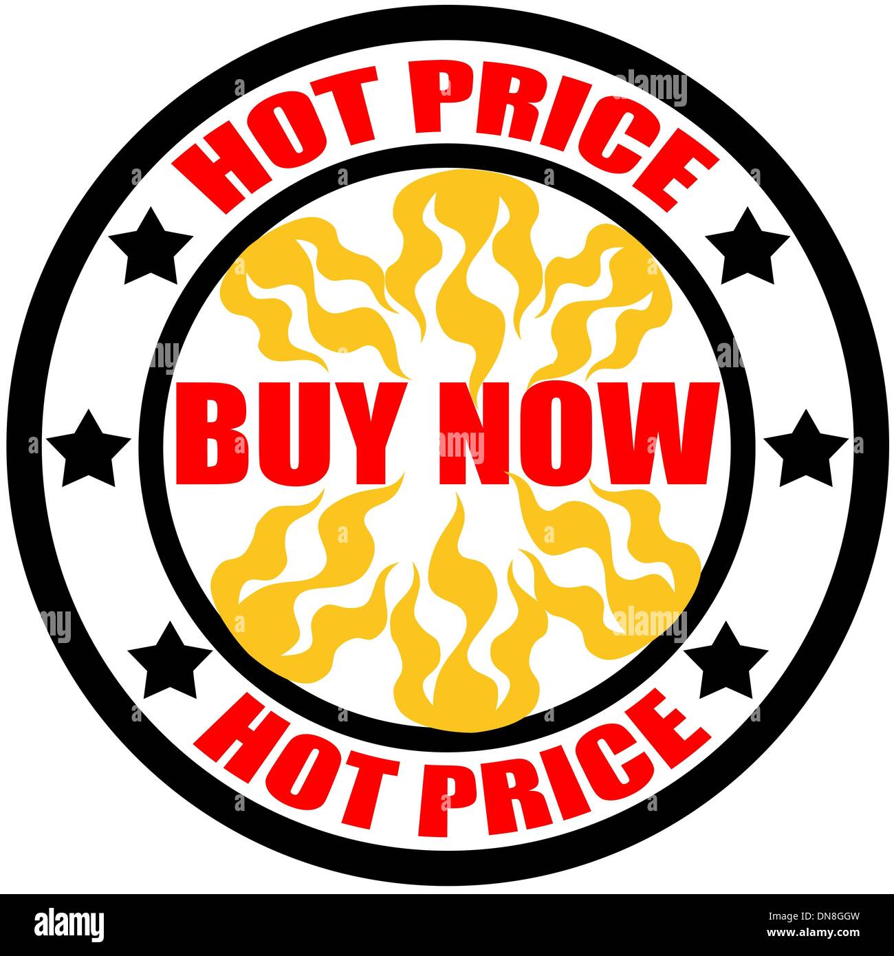 Hot price vector vectors hi-res stock photography and images - Alamy