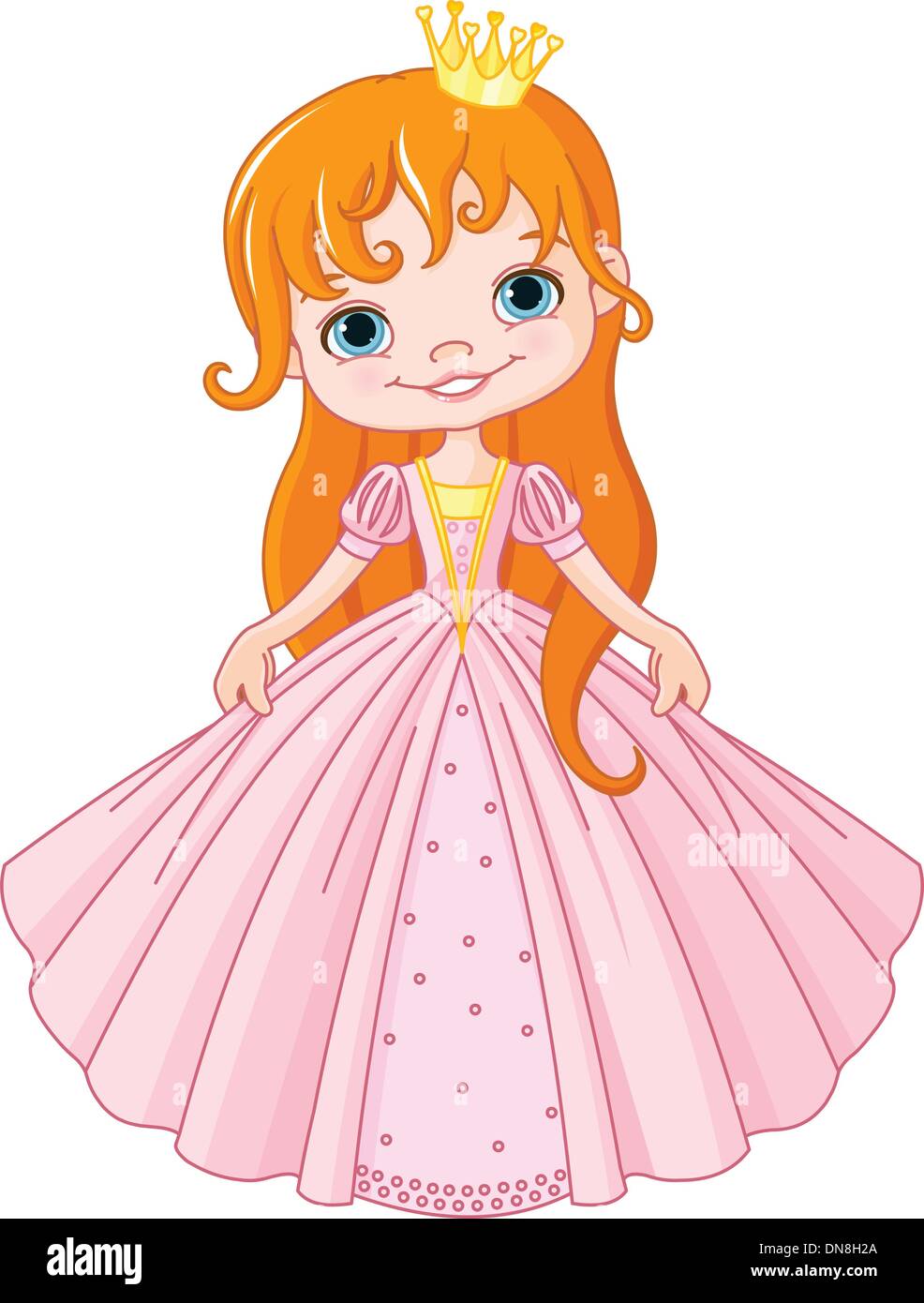 Princess cartoon cinderella hi-res stock photography and images - Alamy