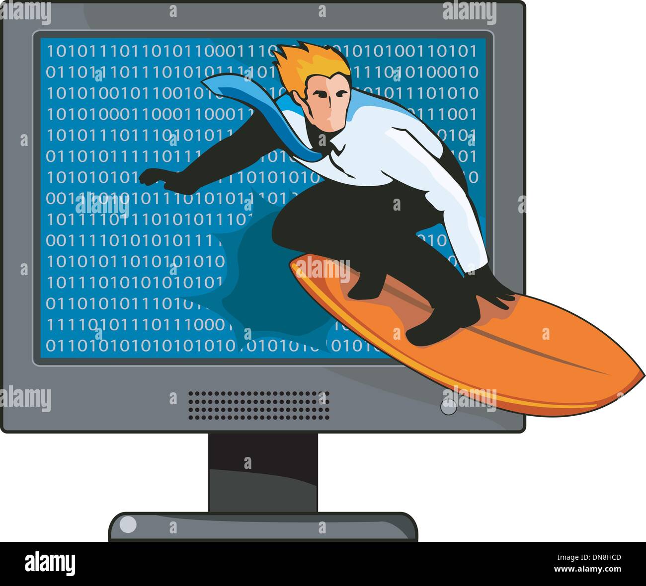 Surf net Stock Vector Images - Alamy