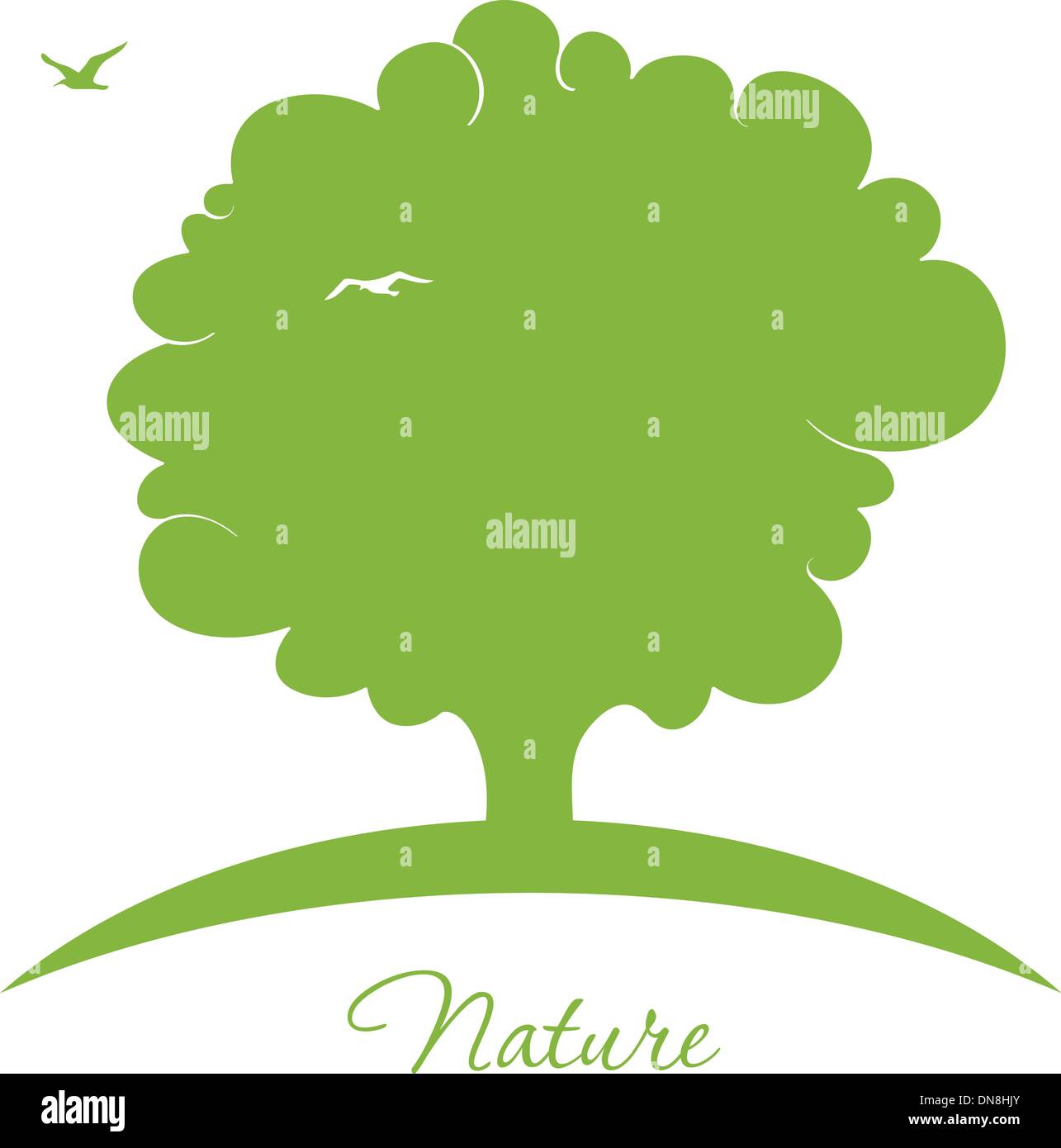 Tree foreground Stock Vector Images - Alamy