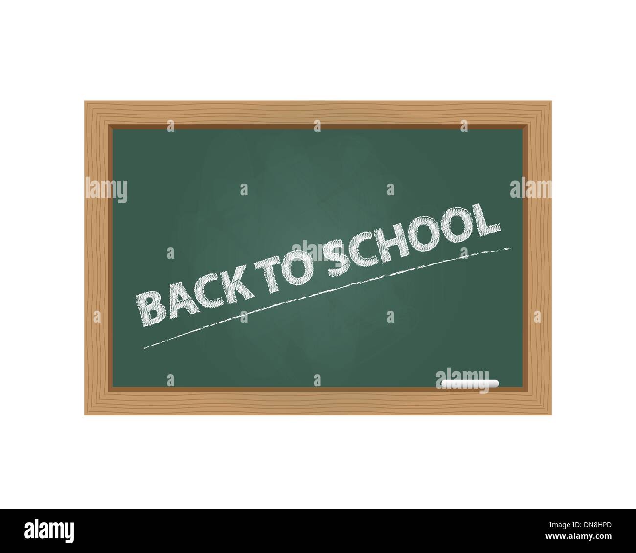 Lesson chalkboard Stock Vector Images - Alamy