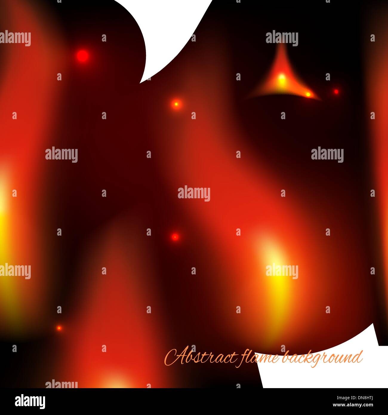 Abstract fiery background Stock Vector Image & Art - Alamy