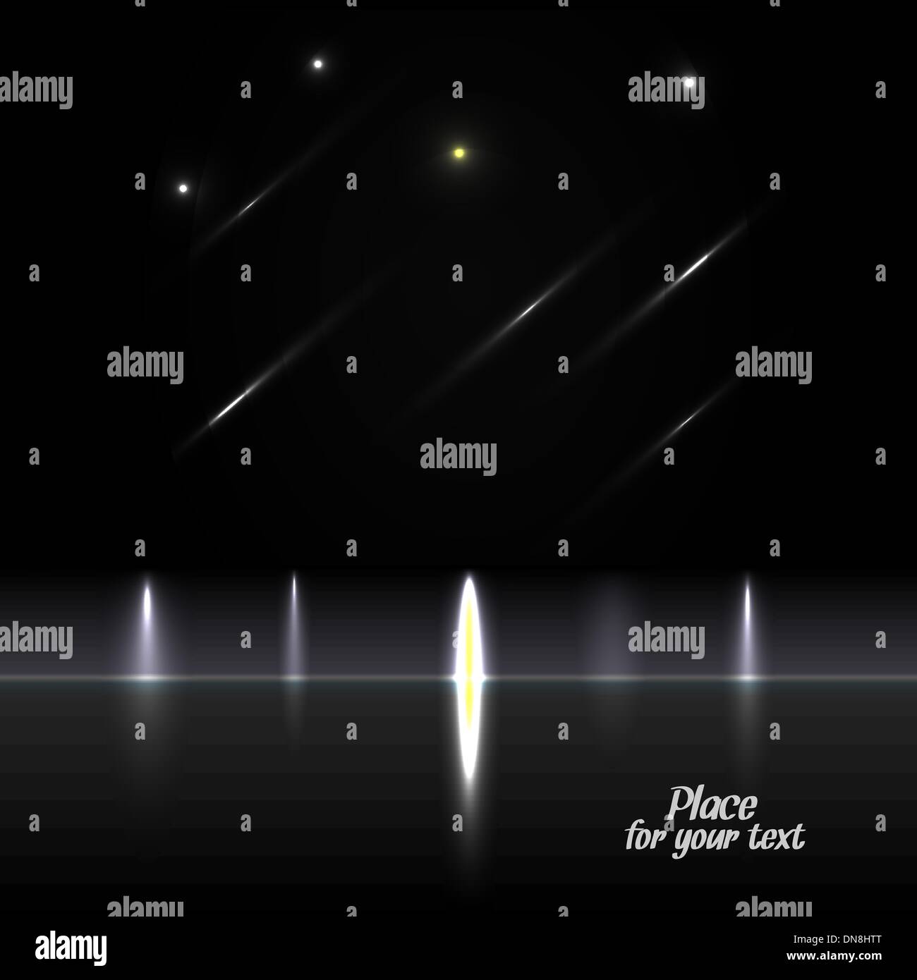 Dark blue background lit Stock Vector Images - Alamy