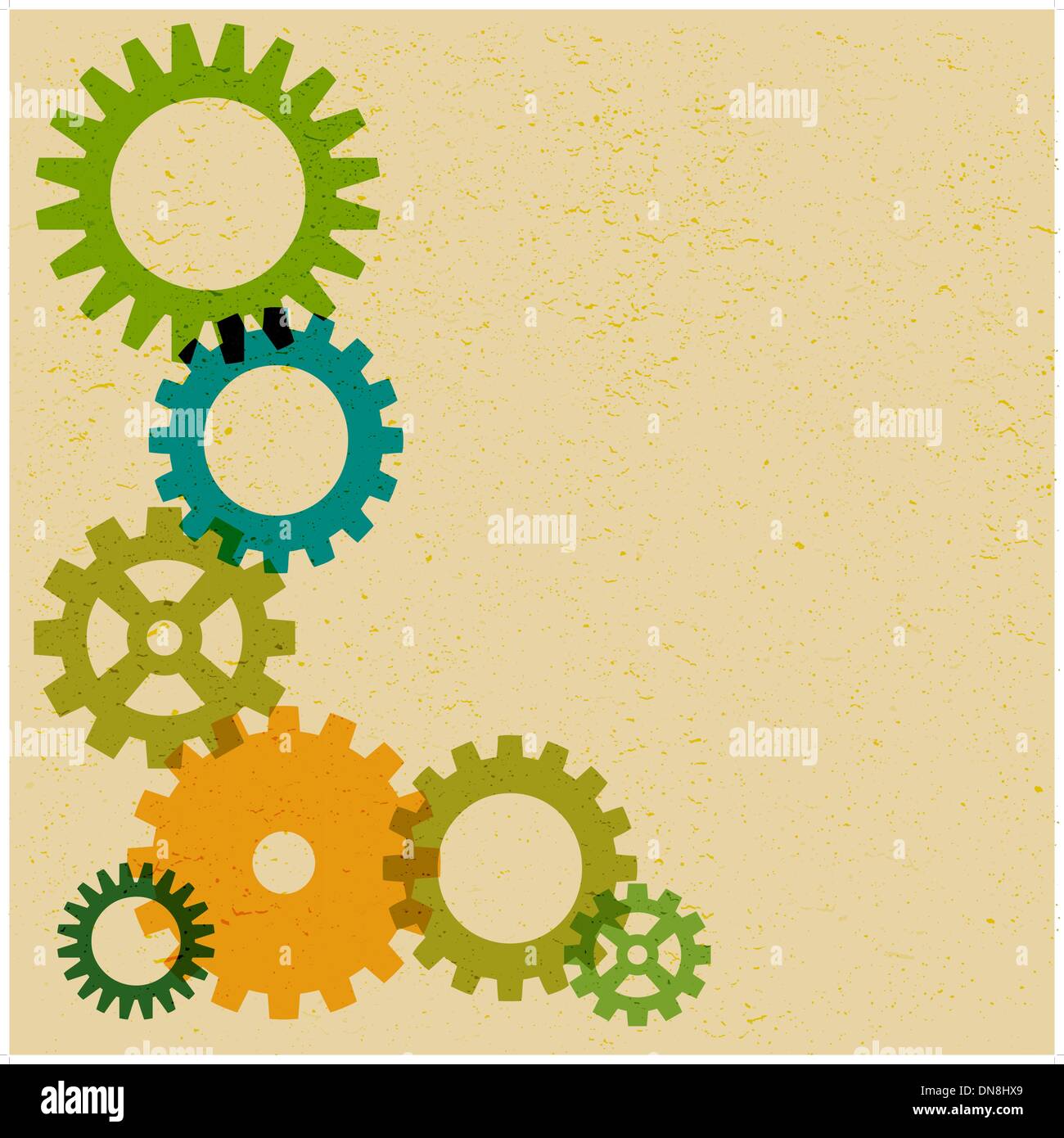 Cog colours Stock Vector Images - Alamy