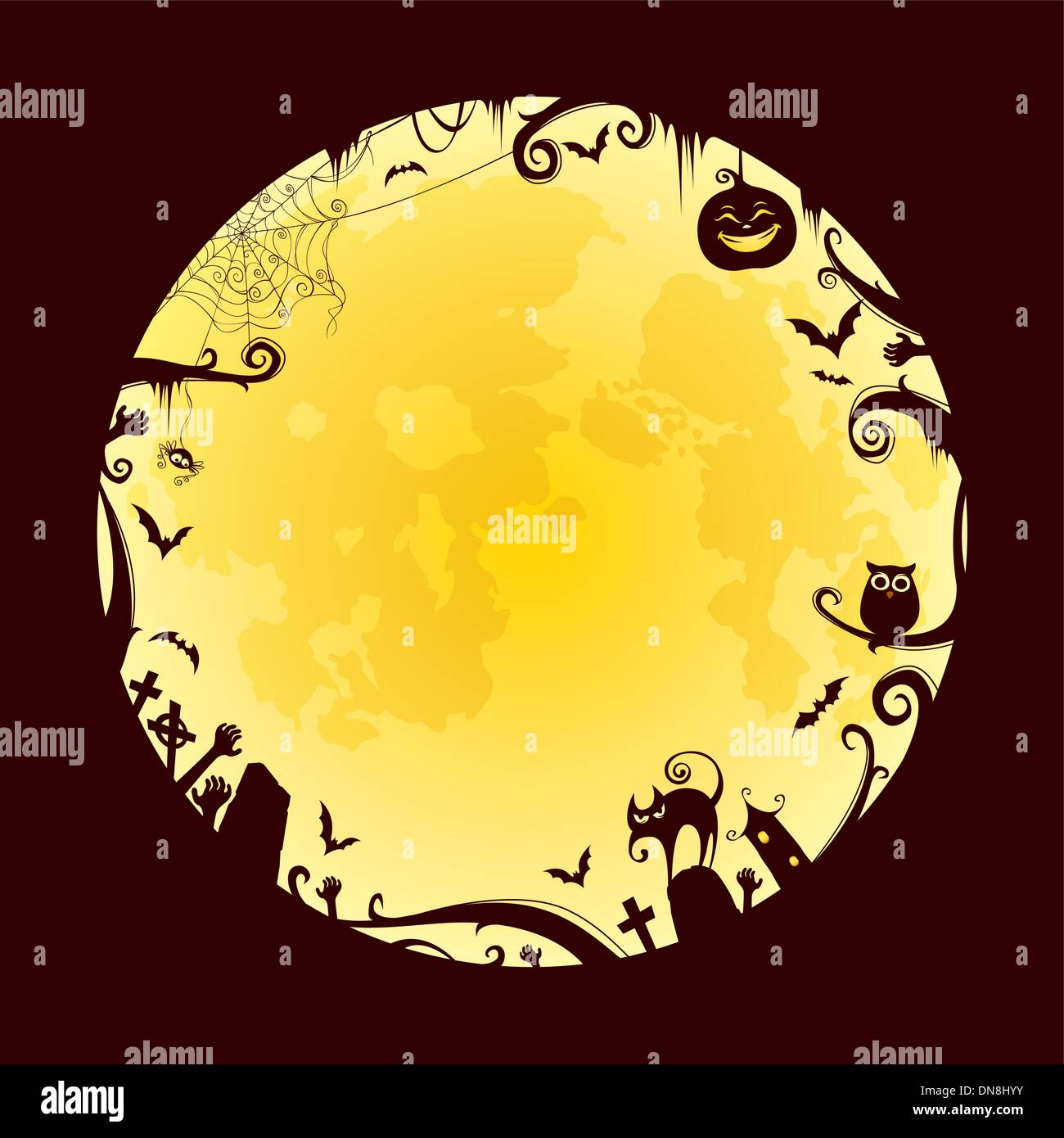 Moon design hi-res stock photography and images - Alamy