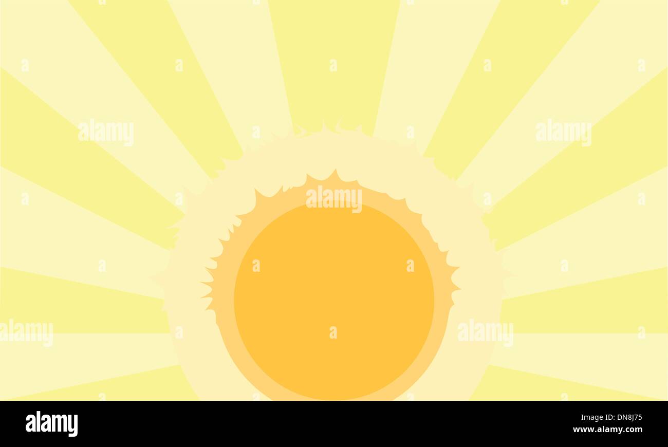 Sunshine backdrop Stock Vector Images - Alamy