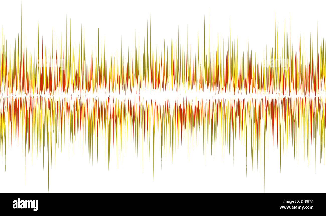 Red black sound wave hi-res stock photography and images - Alamy