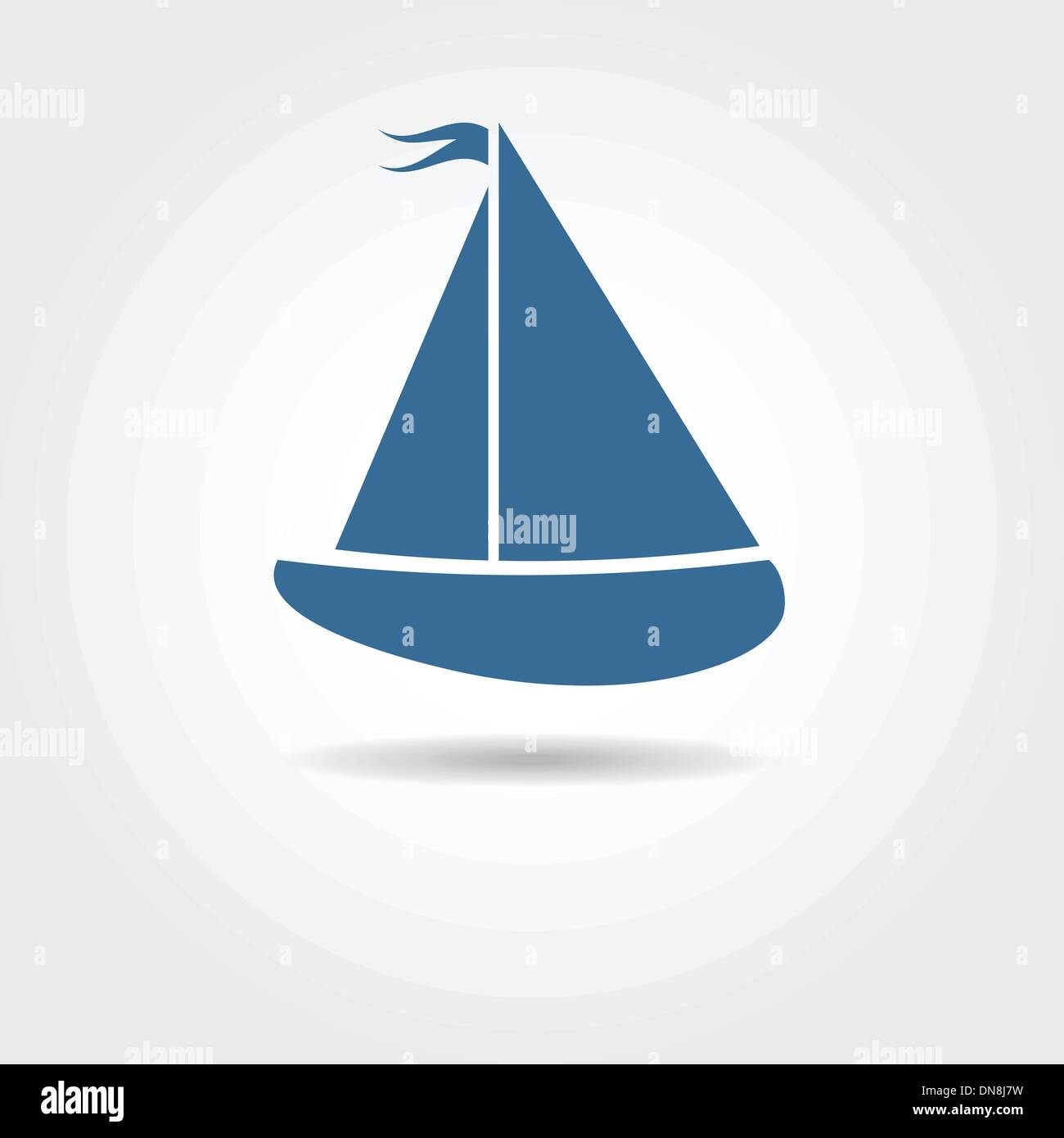 Boat icon. Vector illustration Stock Vector Image & Art - Alamy