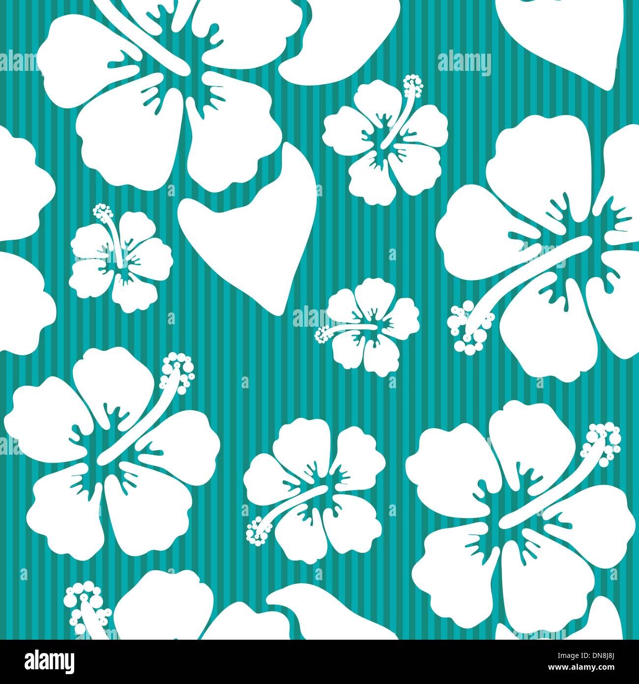 Hawaiian Seamless Pattern