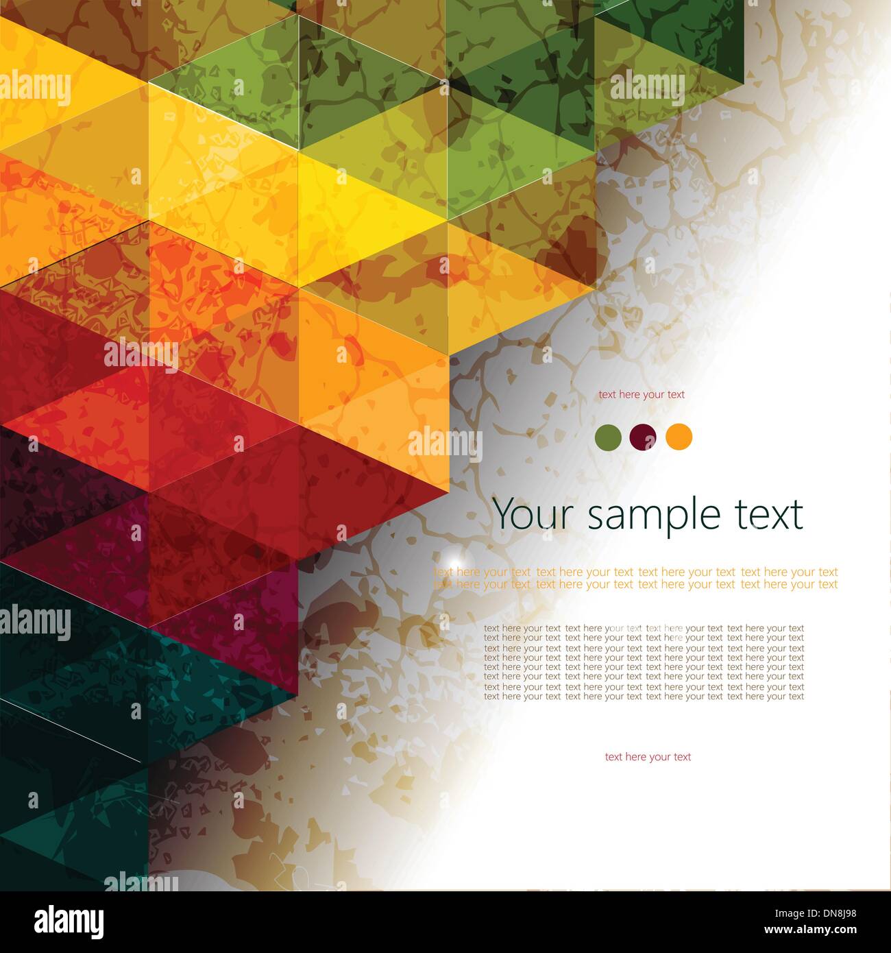 Abstract geometric colorful beautiful background Stock Vector Images ...