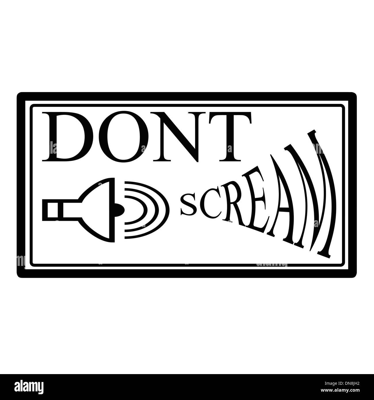 Dont get Black and White Stock Photos & Images - Alamy