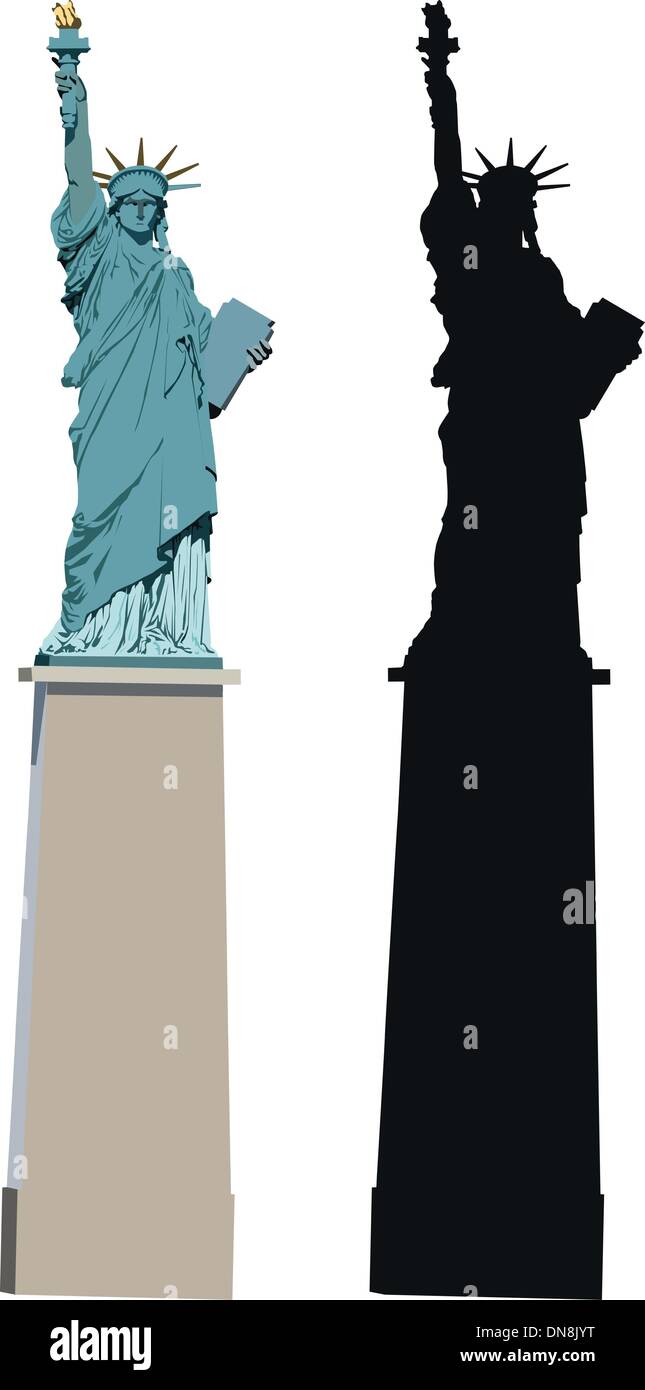 Liberty vector vectors hi-res stock photography and images - Alamy