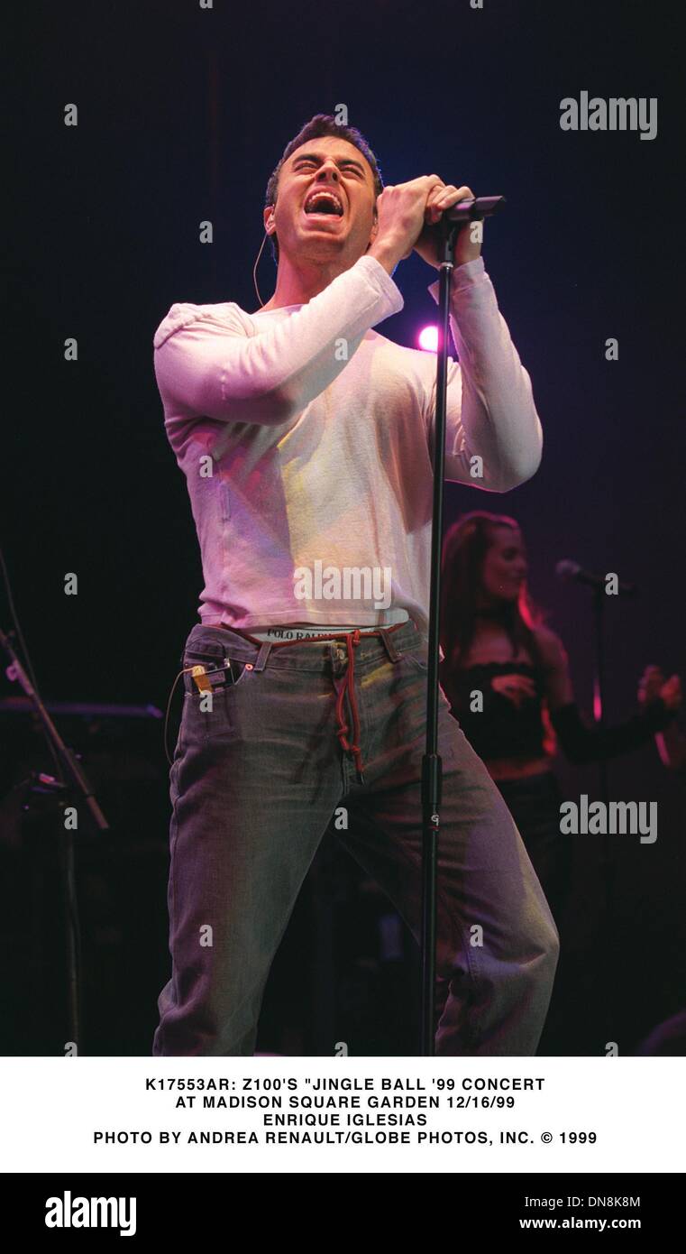 Dec. 16, 1999 - K17553AR: Z100'S ''JINGLE BALL '99 CONCERT.AT MADISON ...