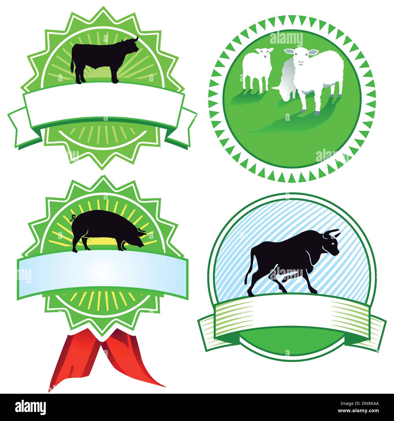 cattle breeding signs Stock Vector Image & Art - Alamy