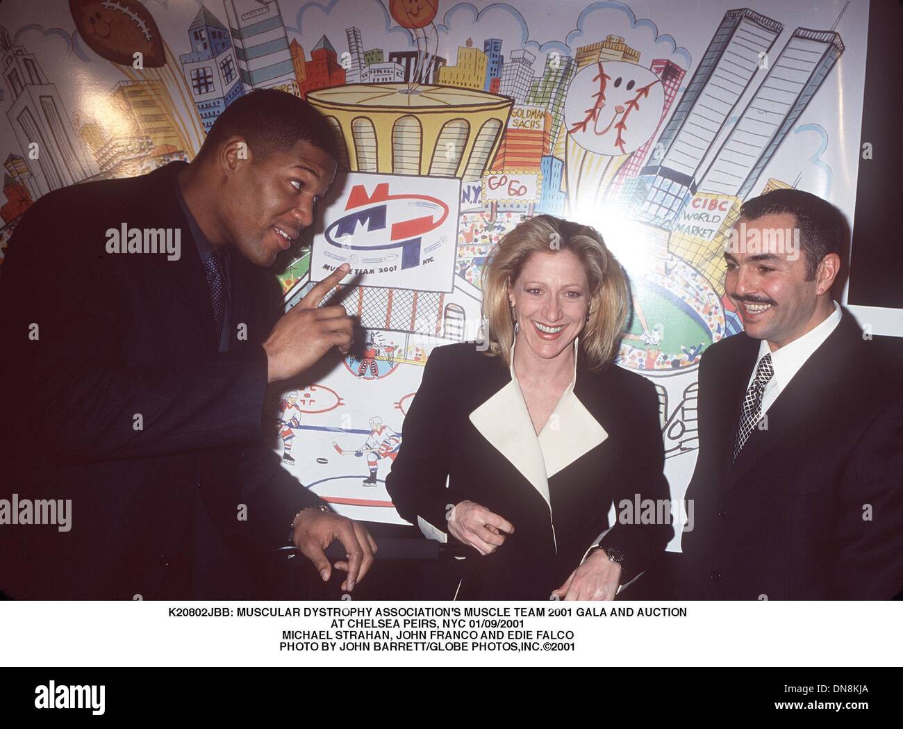 Jan. 9, 2001 - K20802JBB: MUSCULAR DYSTROPHY ASSOCIATION'S MUSCLE TEAM ...