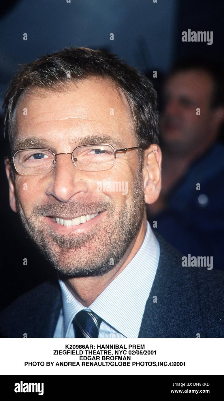 Feb. 5, 2001 - K20986AR: HANNIBAL PREM.ZIEGFIELD THEATRE, NYC 02/05 ...