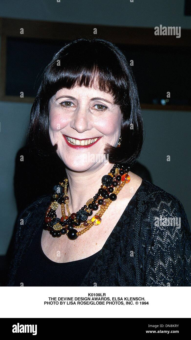 Elsa klensch hi-res stock photography and images - Alamy