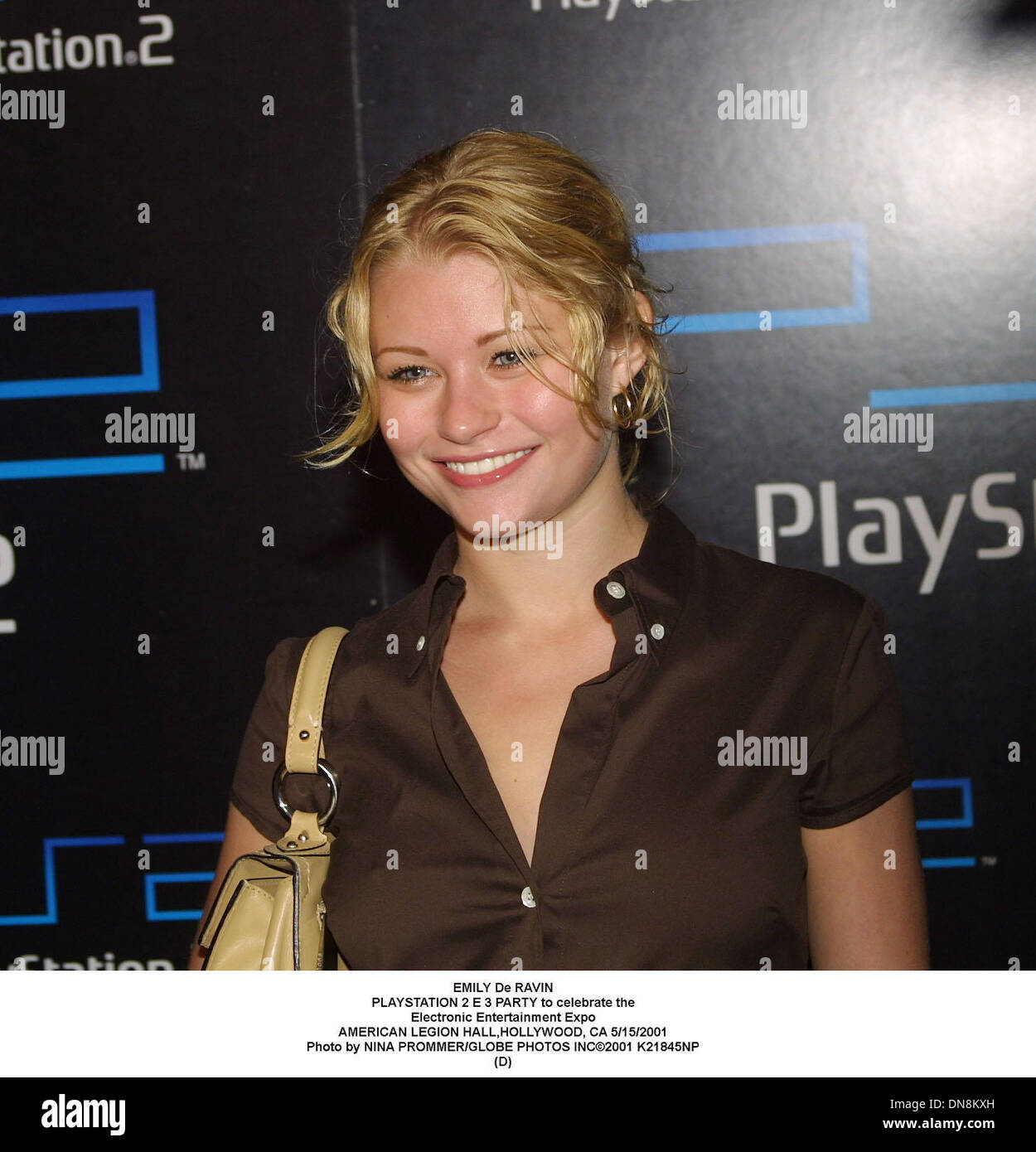 May 15, 2001 - EMILY De RAVIN.PLAYSTATION 2 E 3 PARTY to celebrate the ...