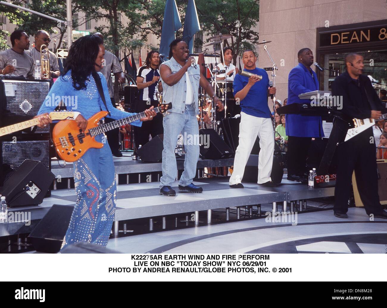 June 29, 2001 - K22275AR EARTH WIND AND FIRE PERFORM.LIVE ON NBC ...