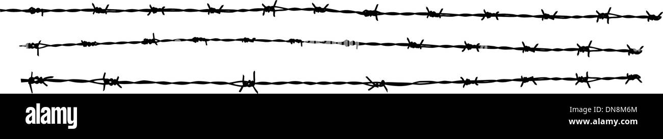 Razor wire illustration hi-res stock photography and images - Alamy