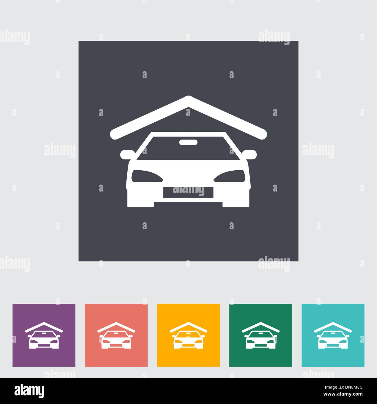 Garage Stock Vector Images - Alamy