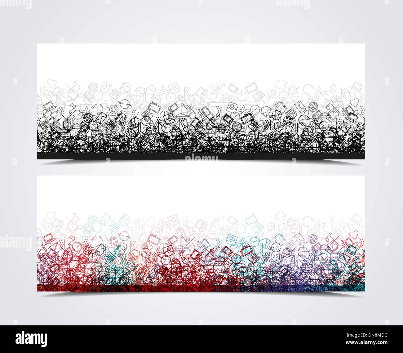 Creative banners Stock Vector Images - Alamy