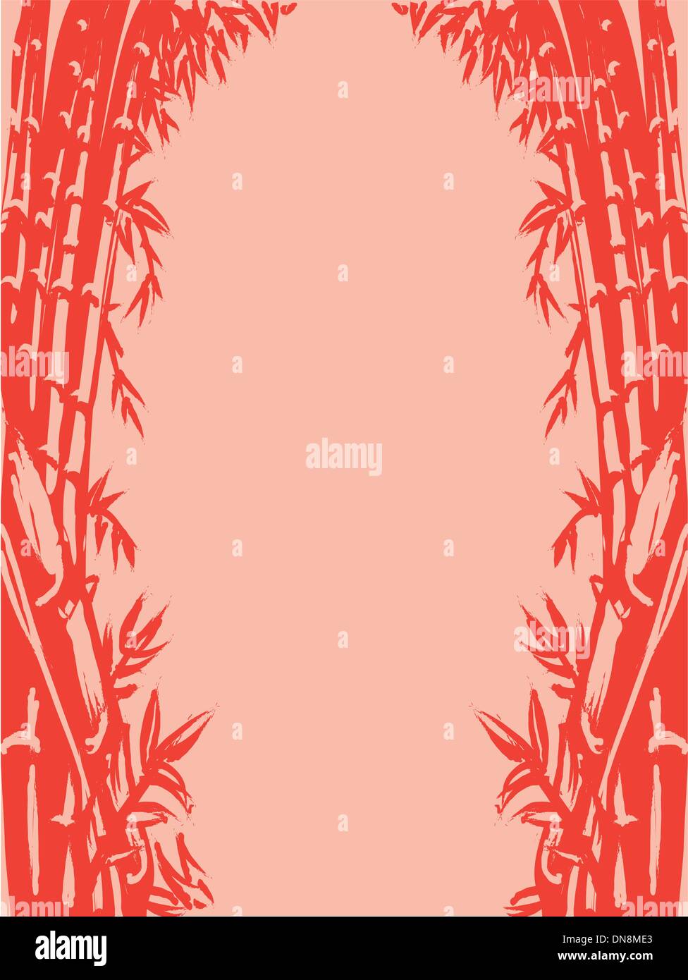 Background Sketch of Oriental Bamboo Stock Vector Image & Art - Alamy