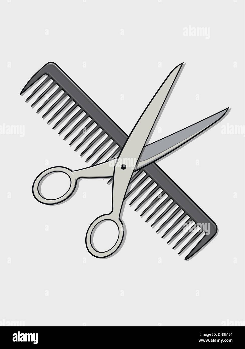 Beauty parlor scissor hi-res stock photography and images - Alamy