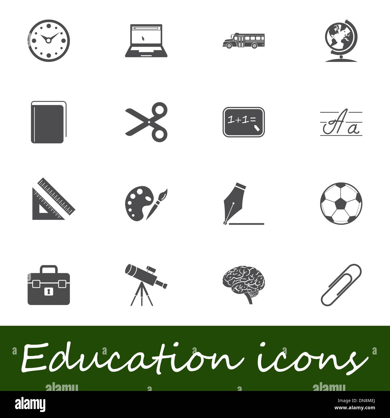 Sphere education Stock Vector Images - Alamy